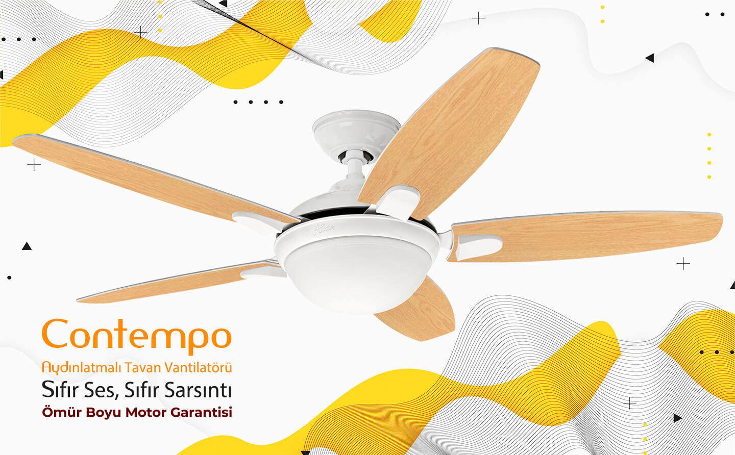 Kumandalı Tavan Vantilatörü | Tavan Pervanesi Modelleri